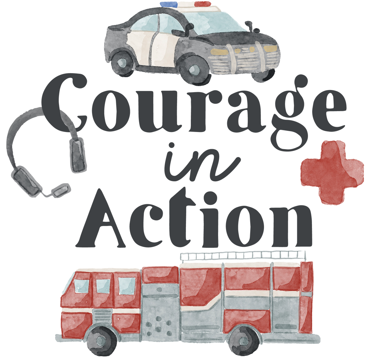 Courage in Action Vehicles- DTF — LBK Printing Co.