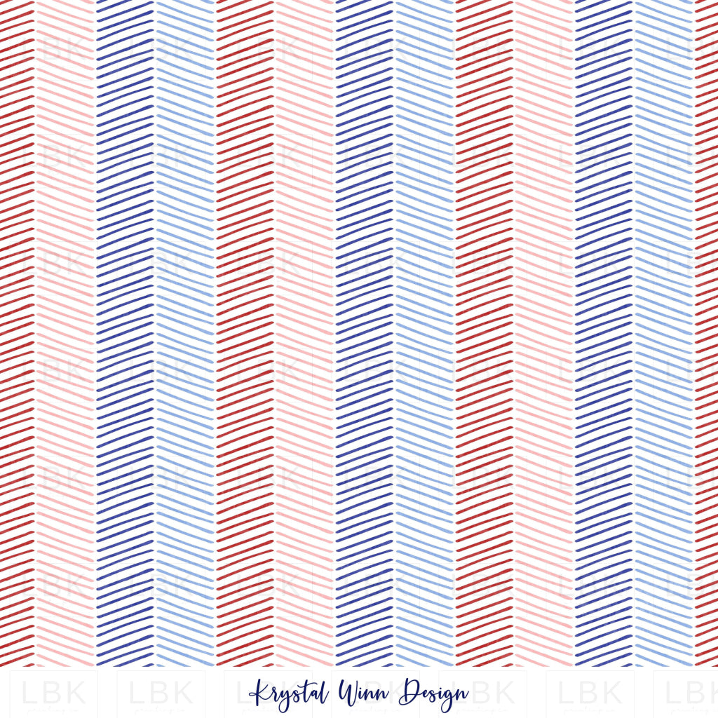 All American Cowboy Chevron Multi — LBK Printing Co.