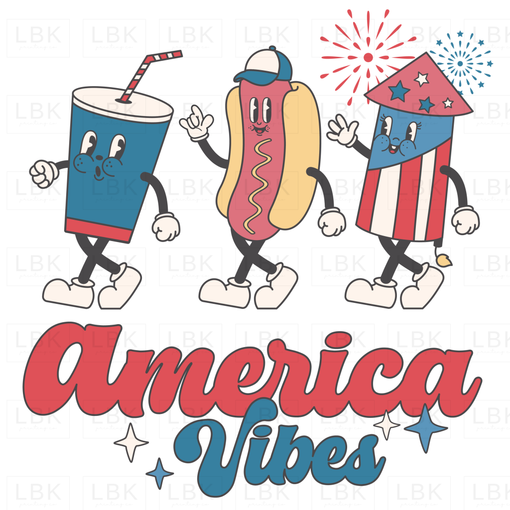 America Vibes- DTF — LBK Printing Co.