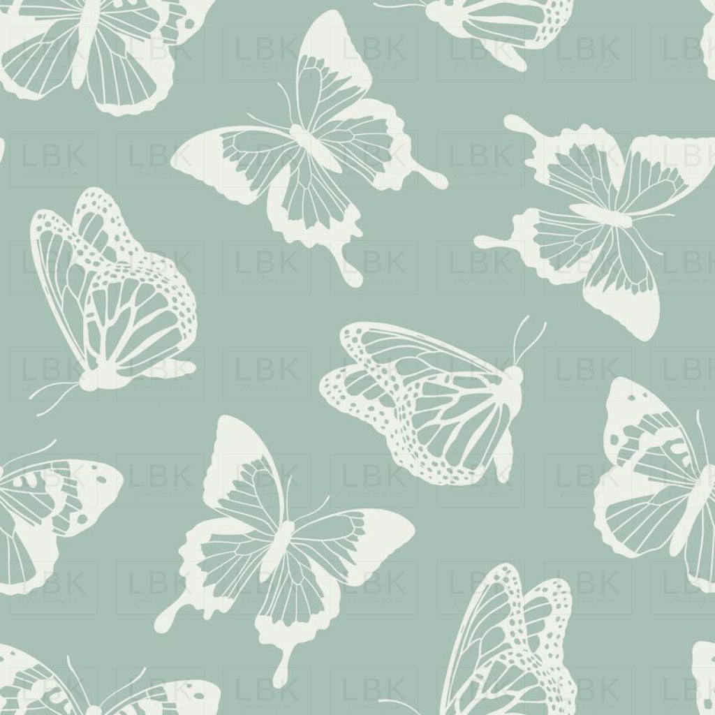 Blue Butterfly Claire Bright — LBK Printing Co.