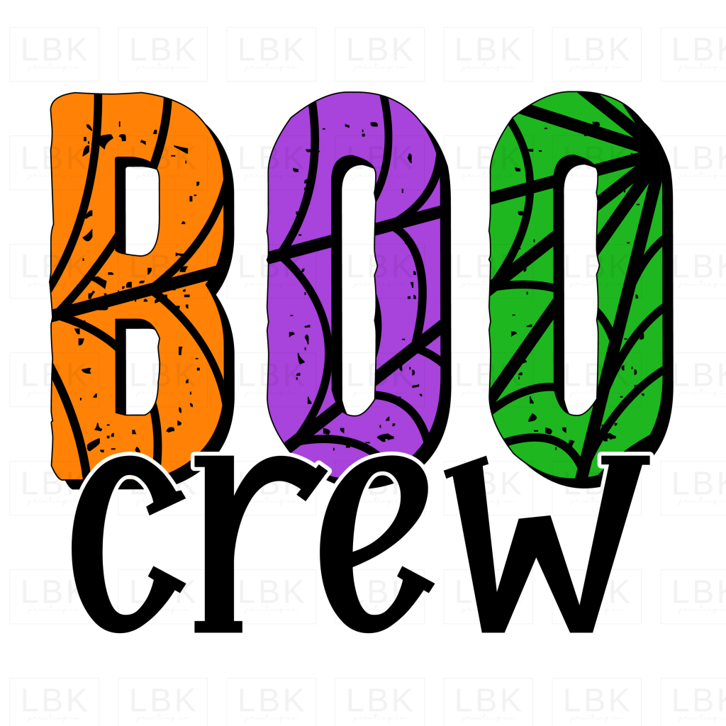 Boo Crew- DTF — LBK Printing Co.