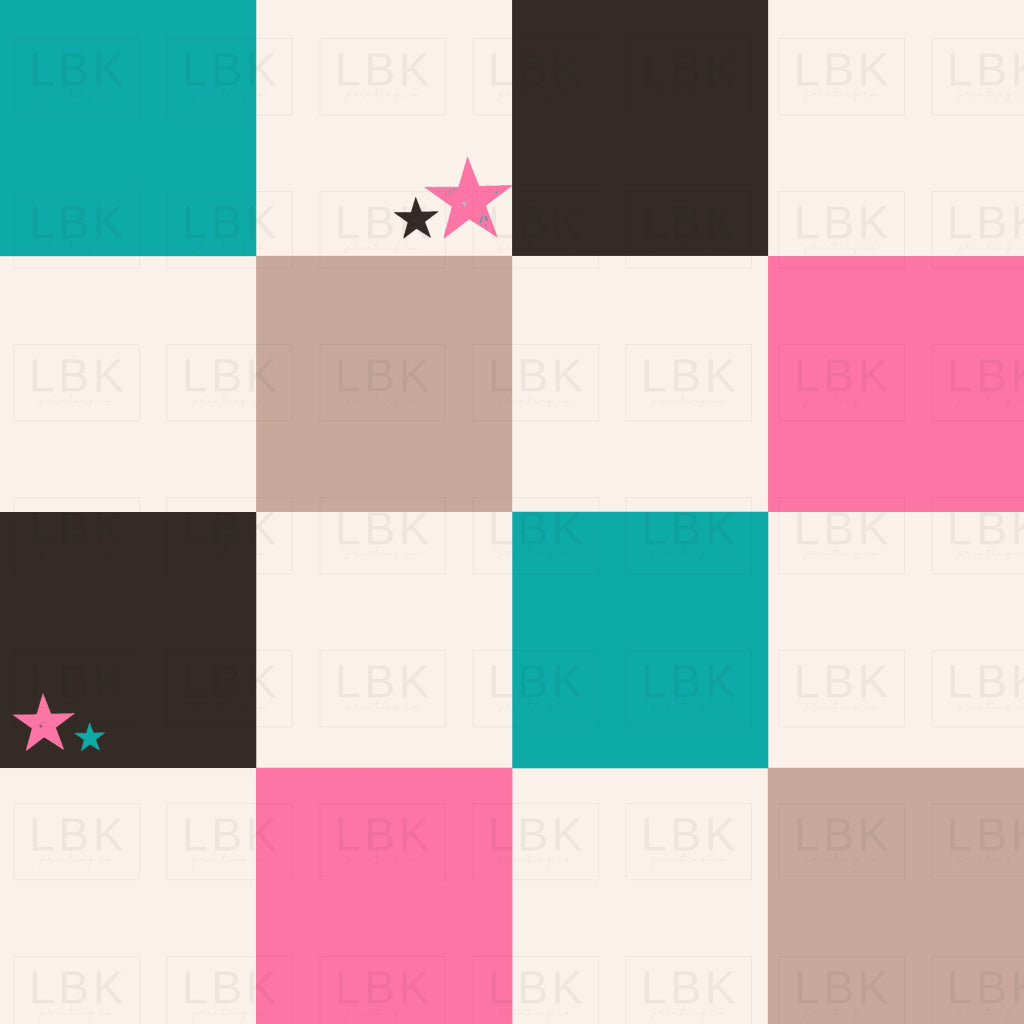 checker stars — LBK Printing Co.