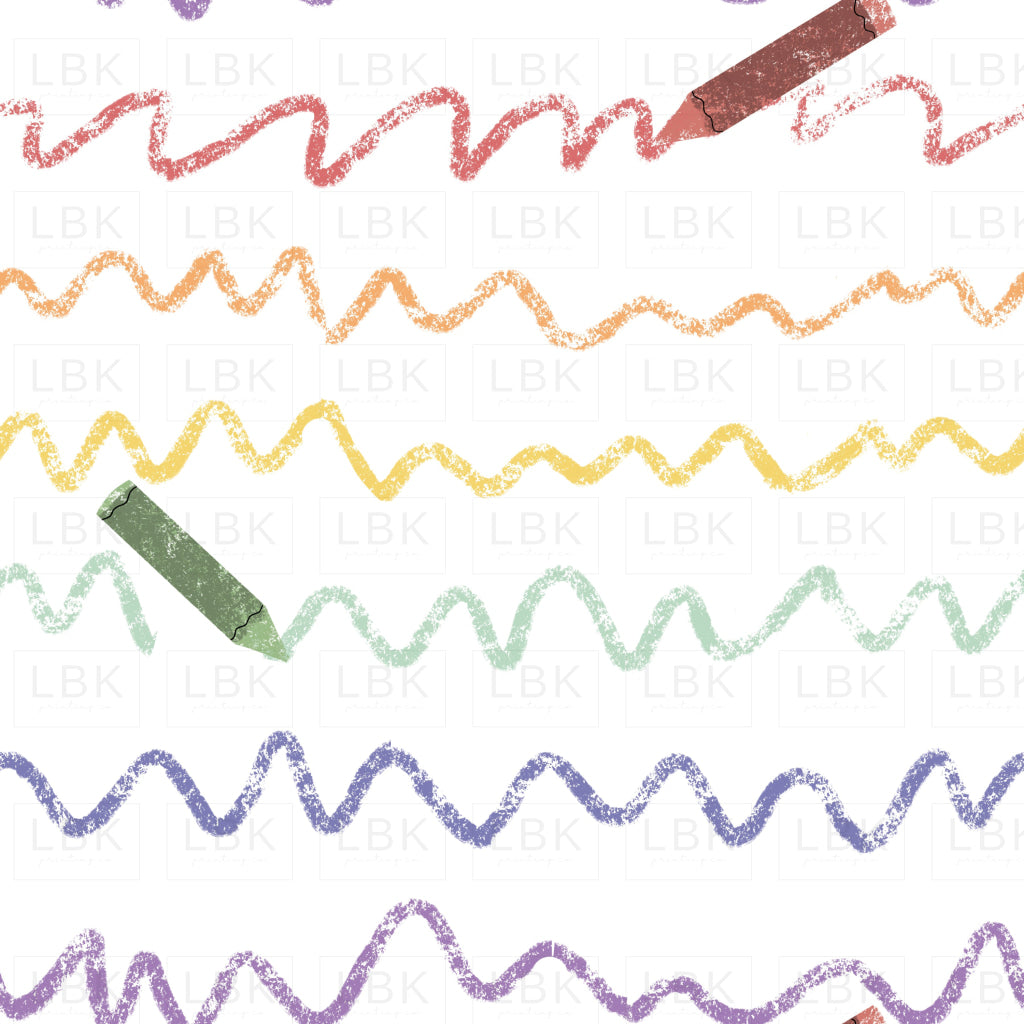 Crayon stripes BTS — LBK Printing Co.