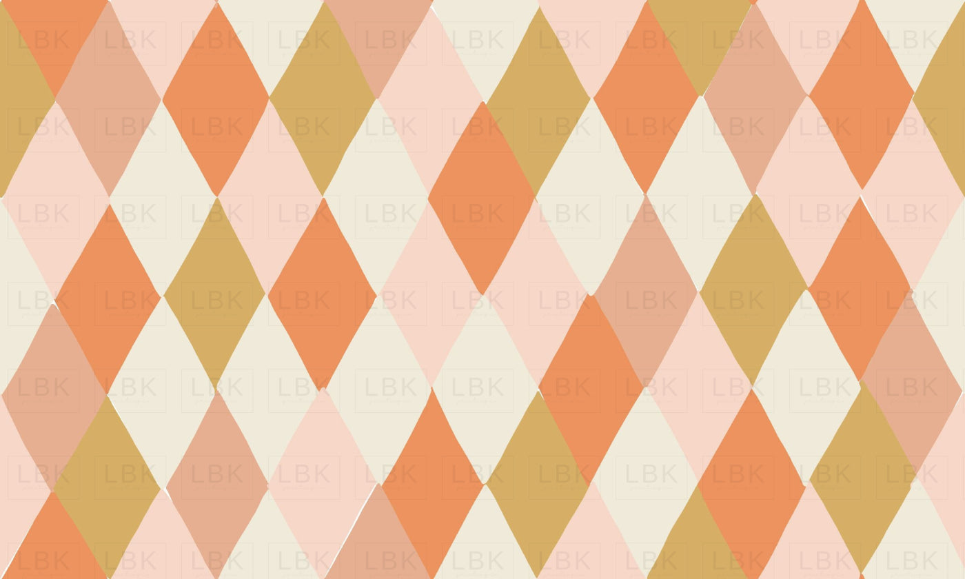 Diamond Wrapper in Mango and Honey Gold — LBK Printing Co.