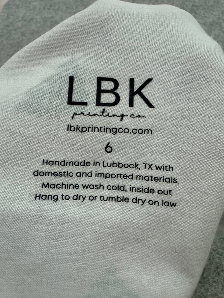 Digital file for custom DTF tags — LBK Printing Co.