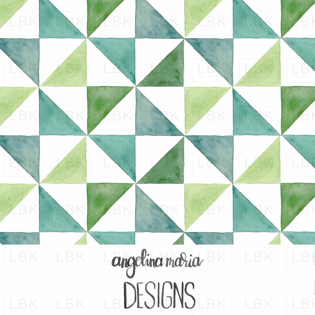 geometric cactus triangles — LBK Printing Co.