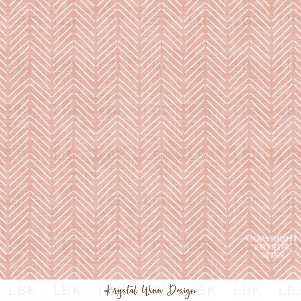 Mesa Chevron Blush — LBK Printing Co.