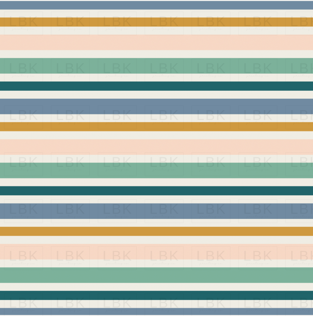 Multi Color Stripes — LBK Printing Co.