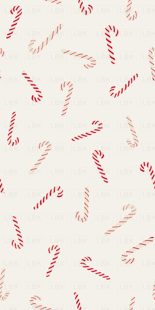 tossed candy canes — LBK Printing Co.