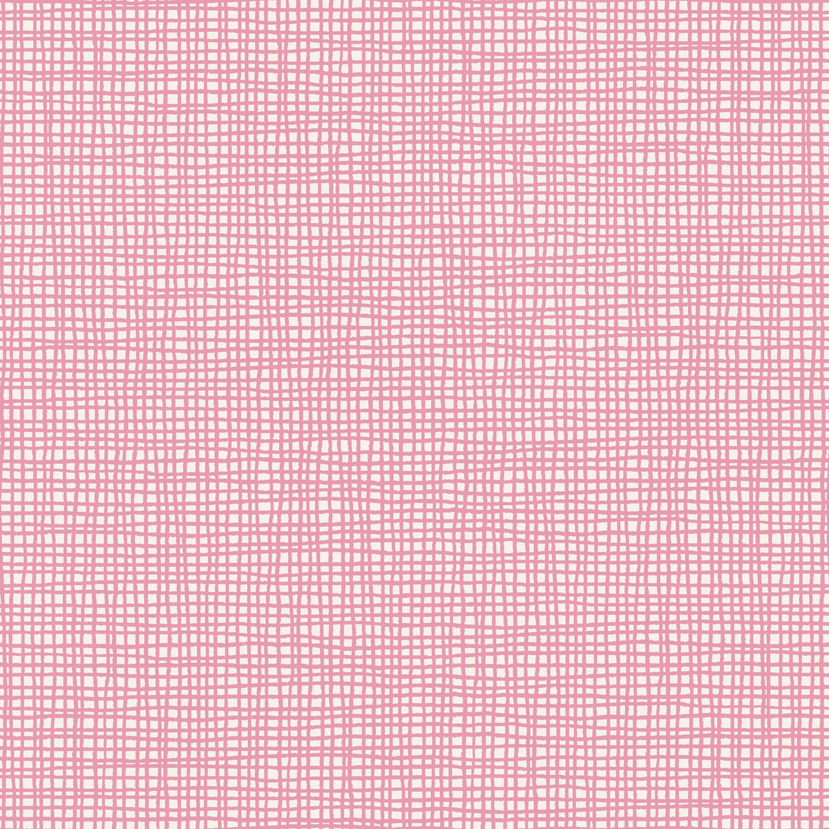 Woven Scribble Grid-light pink — LBK Printing Co.