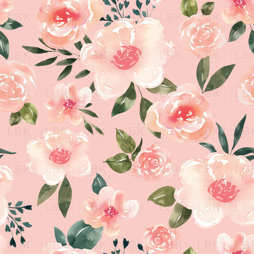 Vintage Spring Pink Floral — LBK Printing Co.