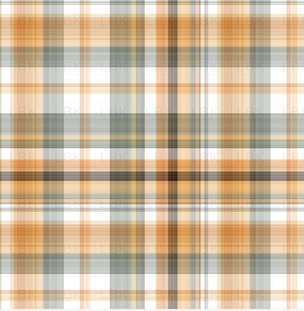 White Sunflower Plaid — LBK Printing Co.