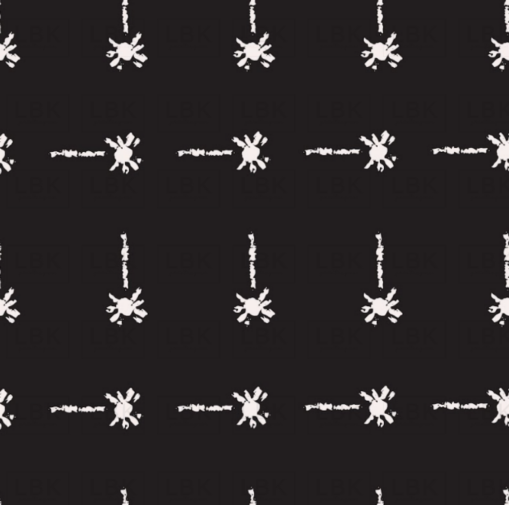 WHW Spider Lines Black — LBK Printing Co.