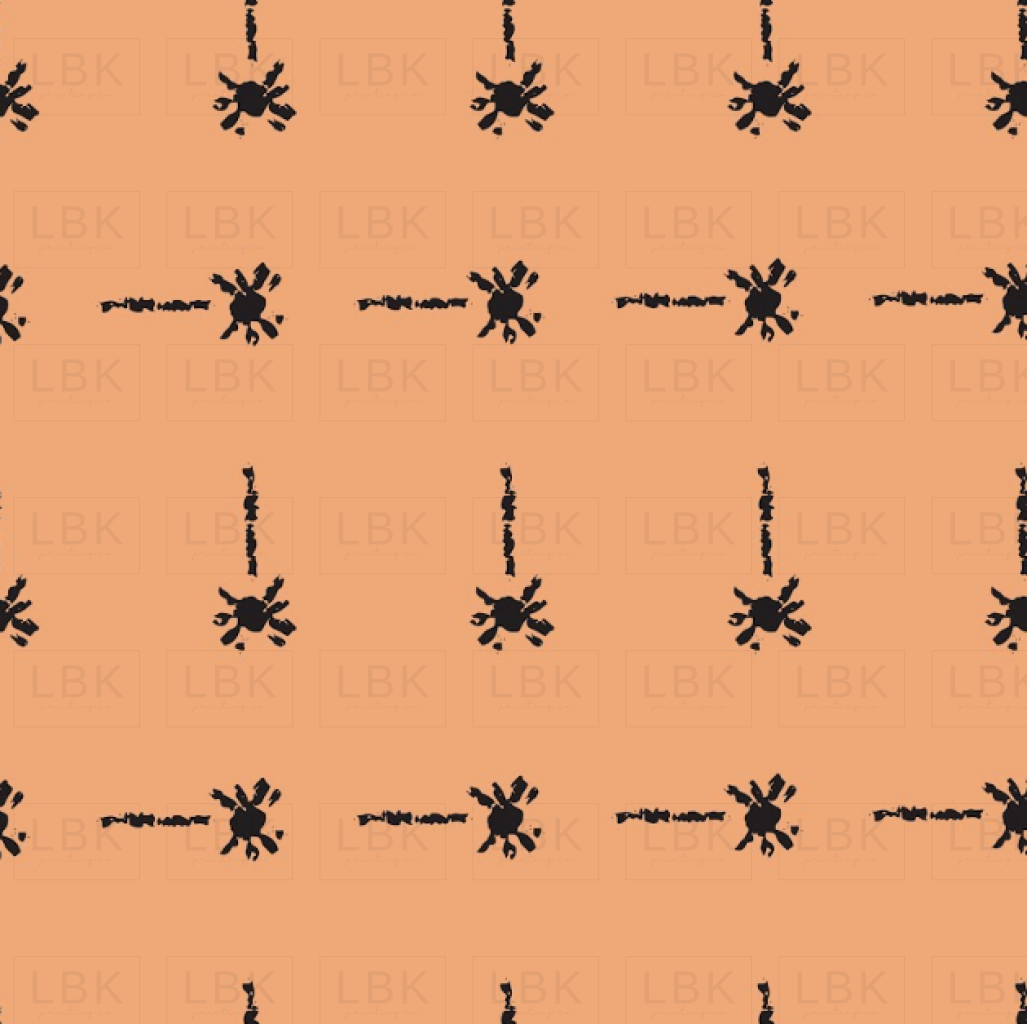 WHW Spider Lines Orange — LBK Printing Co.