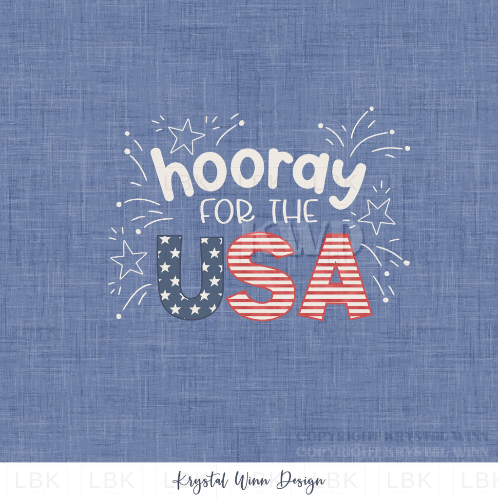 Yankee Doodle Panel- Hooray for the USA (3 panels per yard) — LBK ...