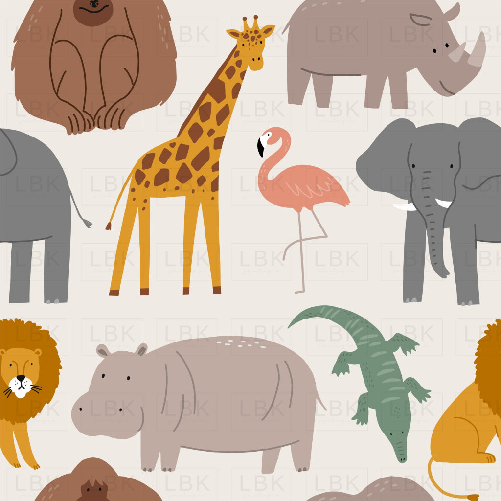 Zoo Animals — LBK Printing Co.